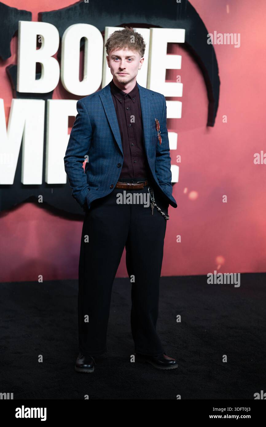 London, UK. 13th Jan, 2026. Sam Locke attends the "28 Years Later: The ...