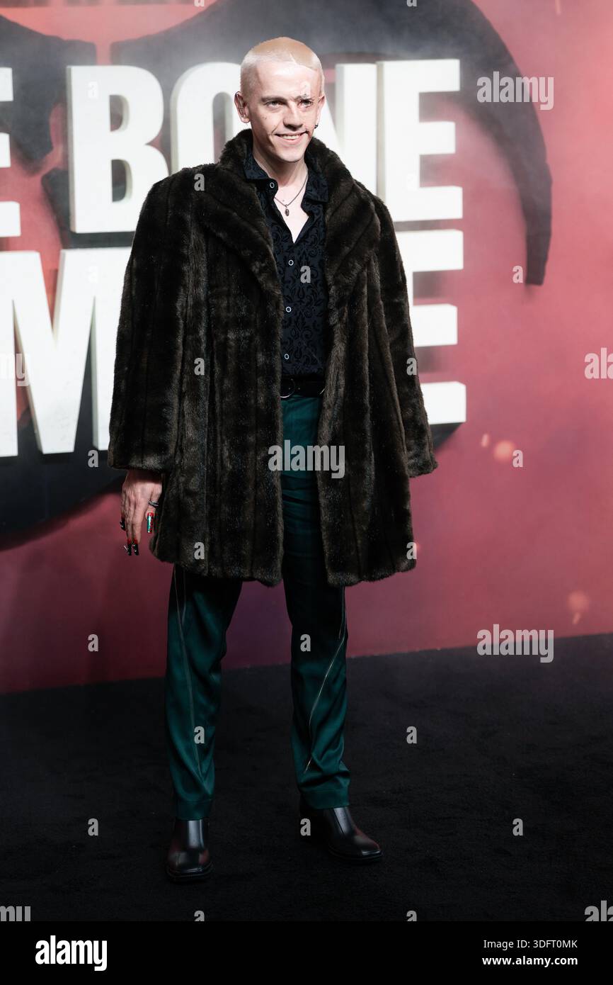 London, UK. 13th Jan, 2026. Robert Rhodes attends the "28 Years Later ...