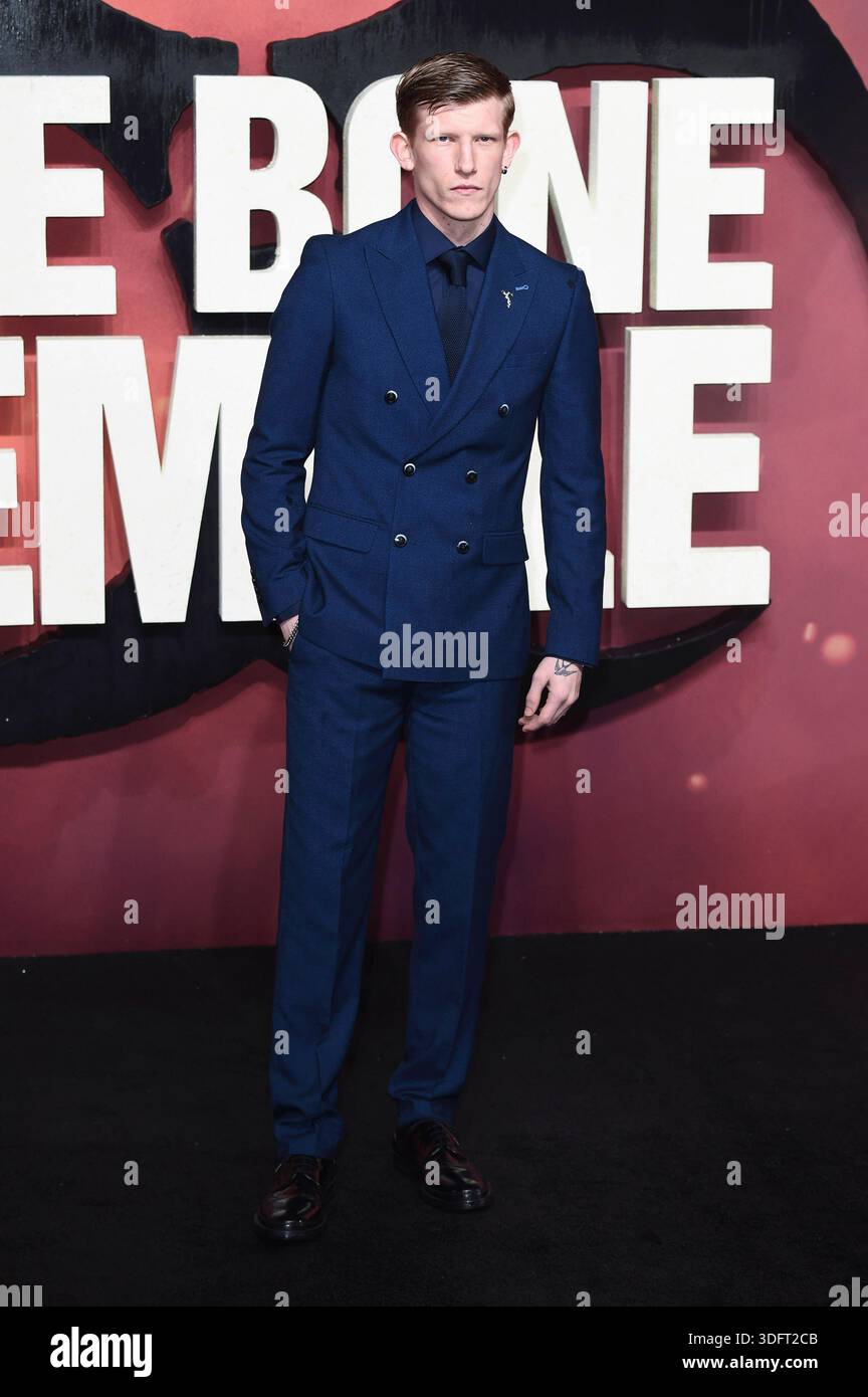 Connor Newell bei der Weltpremiere des Kinofilms 28 Years Later: The ...