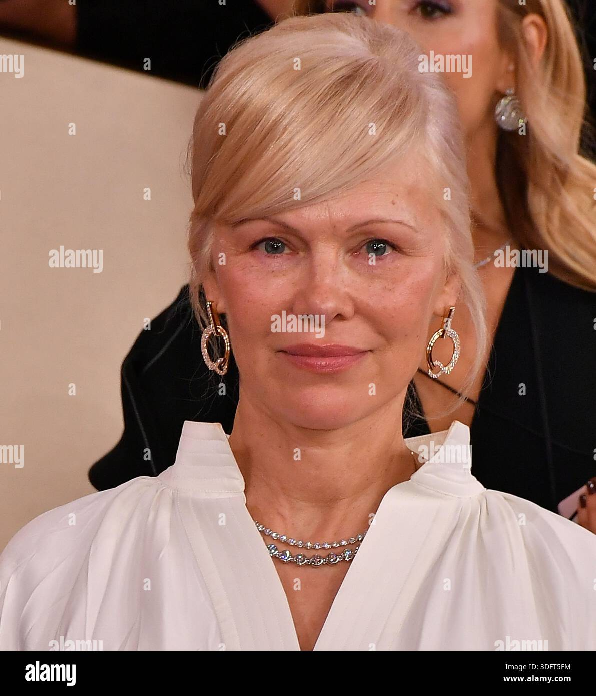 Pamela Anderson attends the 83rd annual Golden Globe Awards at The ...