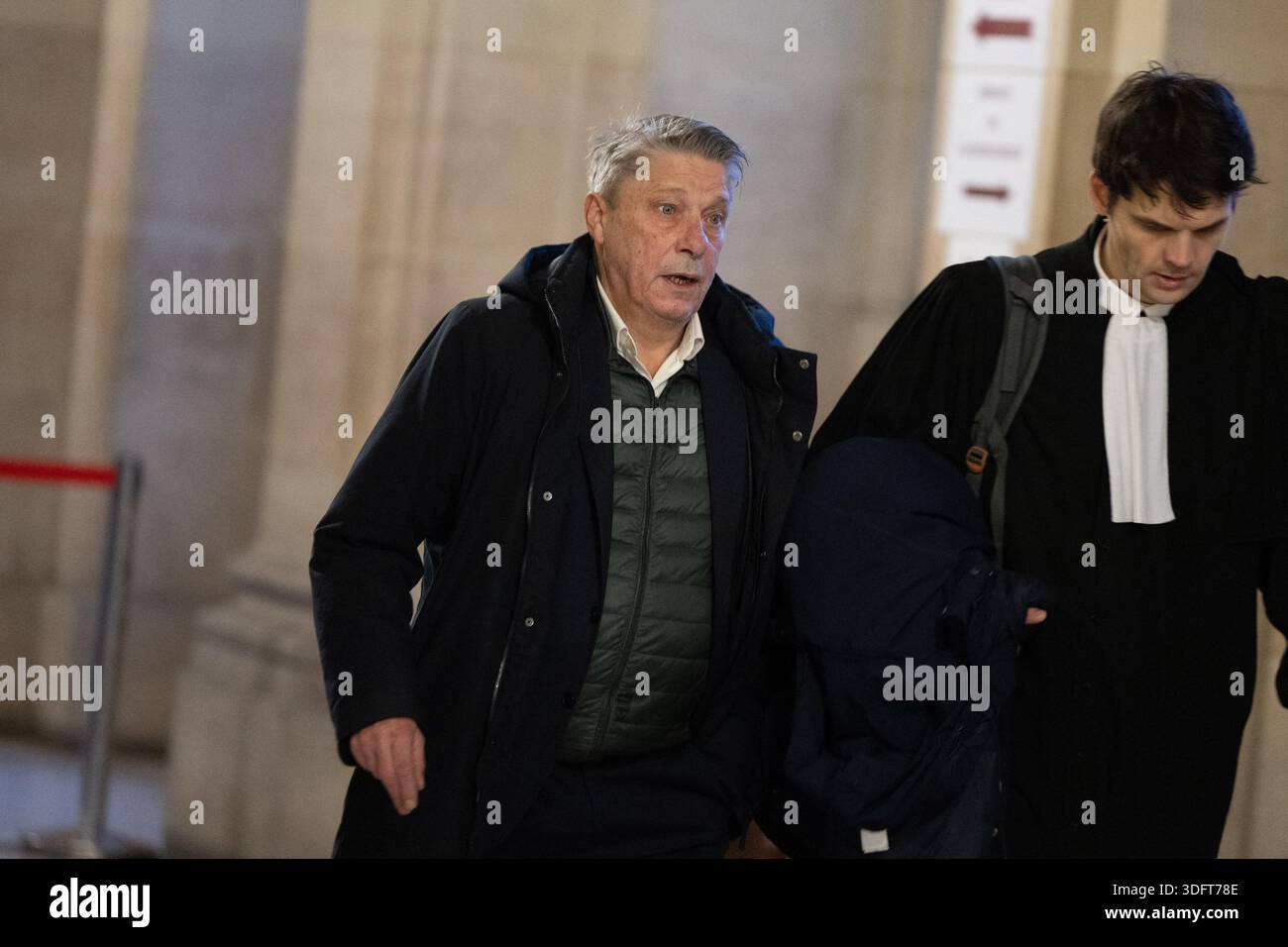 French Certified Public Accountant Nicolas Crochet arrives for a ...