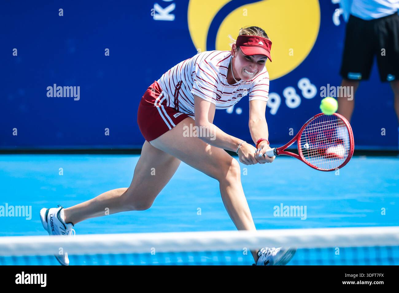 Donna Veki? of Croatia plays against Alexandra Eala of Phillipines (Not ...