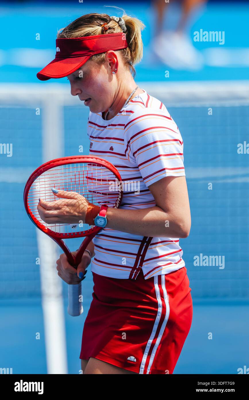 Donna Veki? of Croatia plays against Alexandra Eala of Phillipines (Not ...