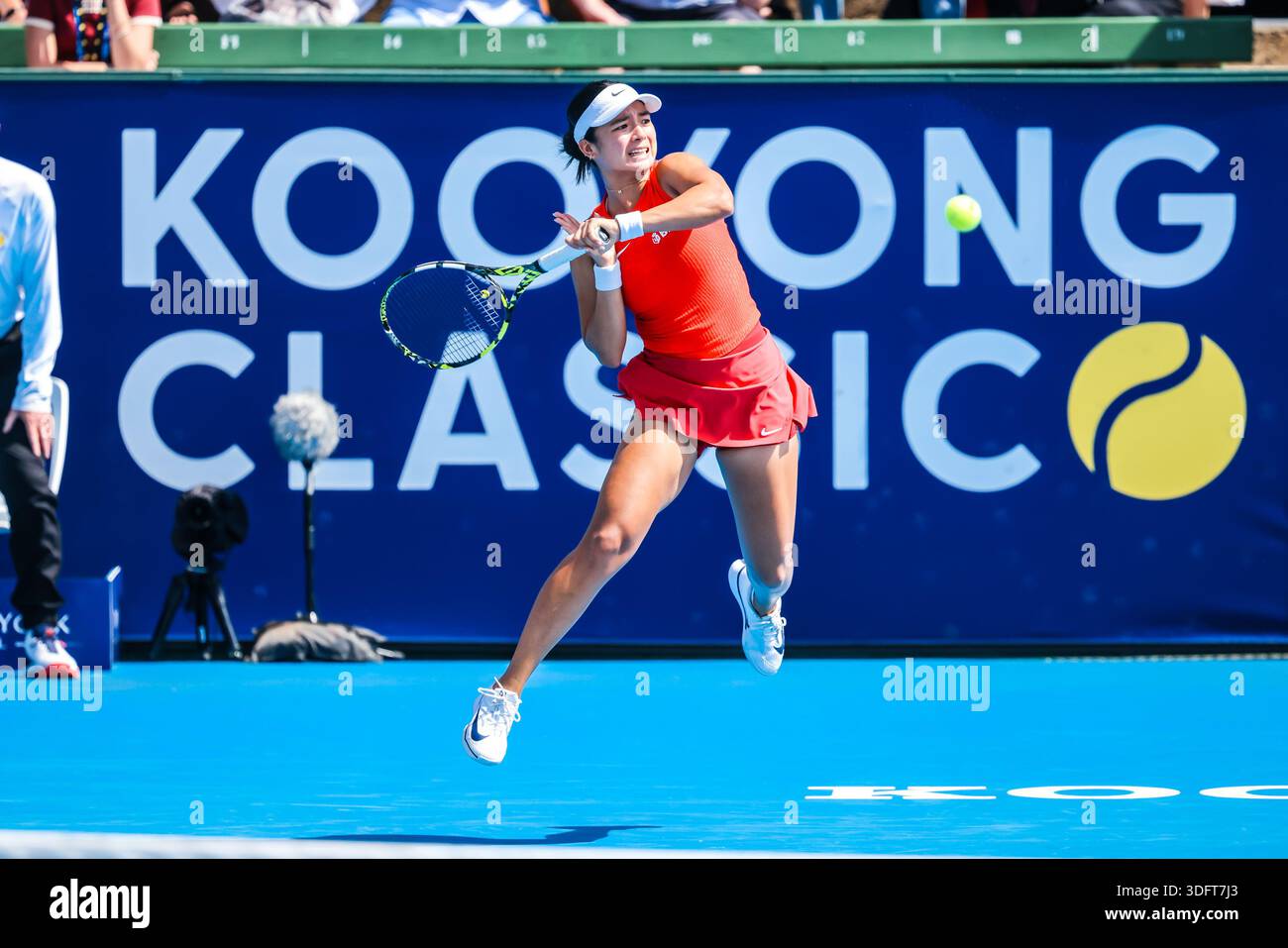 Alexandra Eala of Phillipines plays against Donna Veki? of Croatia (Not ...