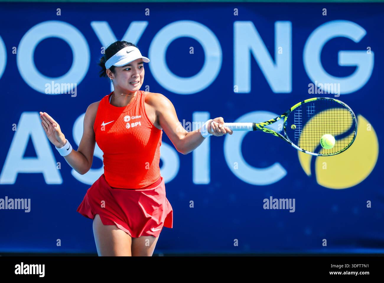 Alexandra Eala of Phillipines plays against Donna Veki? of Croatia (Not ...
