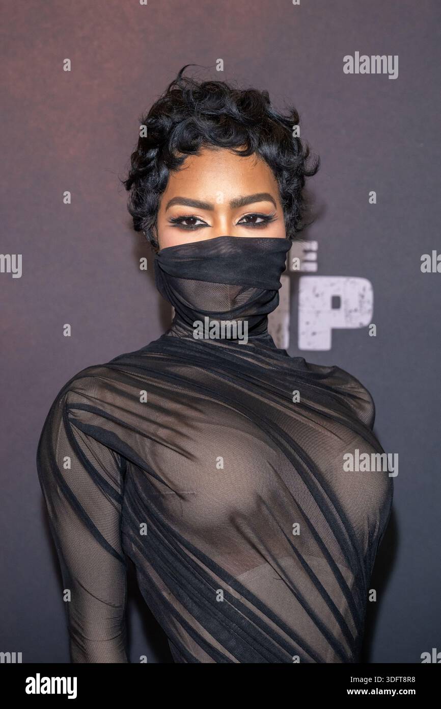 NEW YORK, NEW YORK - JANUARY 13: Teyana Taylor attends Netflix's "The ...