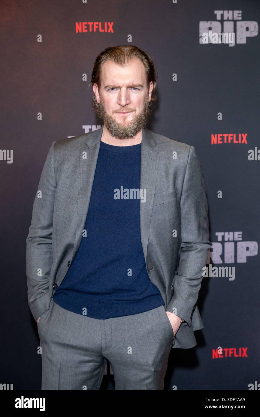 Cliff Chamberlain attends Netflix's "The Rip" New York Premiere at ...