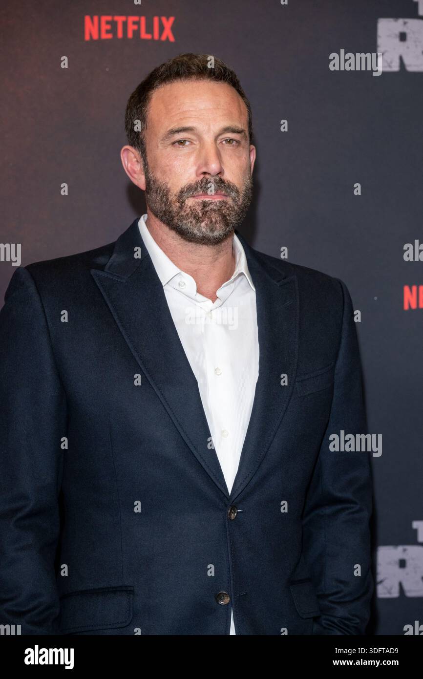 Ben Affleck attends Netflix's "The Rip" New York Premiere at Alice ...