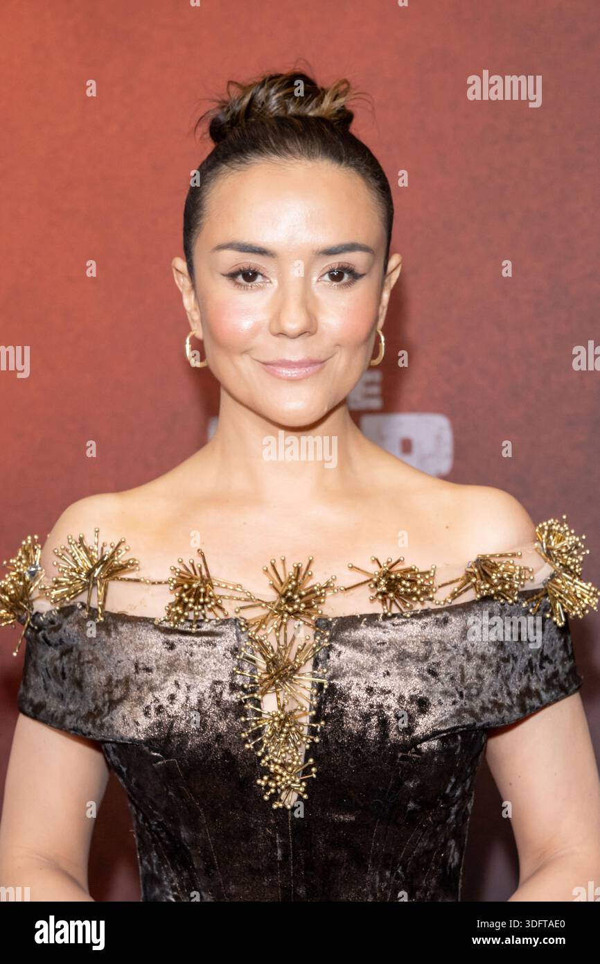 New York, United States. 13th Jan, 2026. Catalina Sandino Moreno ...