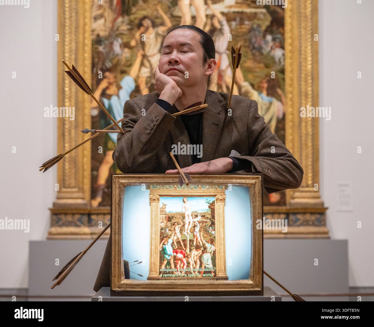 The National Gallery, London, UK. 14th Jan, 2026. Artist in Residence ...