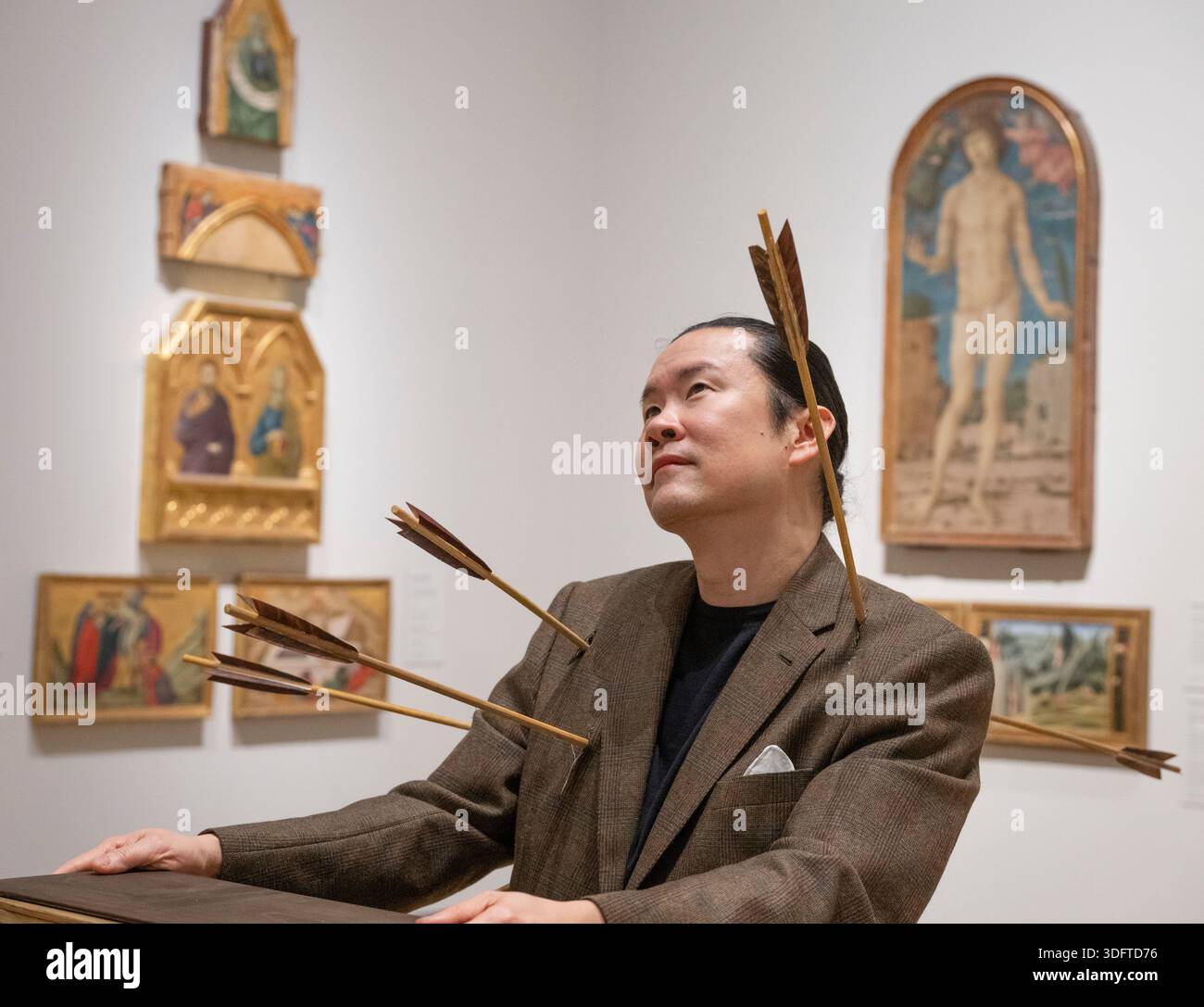 The National Gallery, London, UK. 14th Jan, 2026. Artist in Residence ...