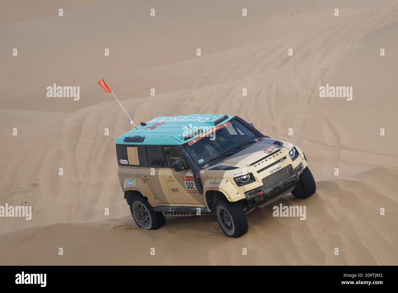 502 BACIUSKA Rokas (ltu), VIDAL Oriol (esp), Defender Rally, Defender ...