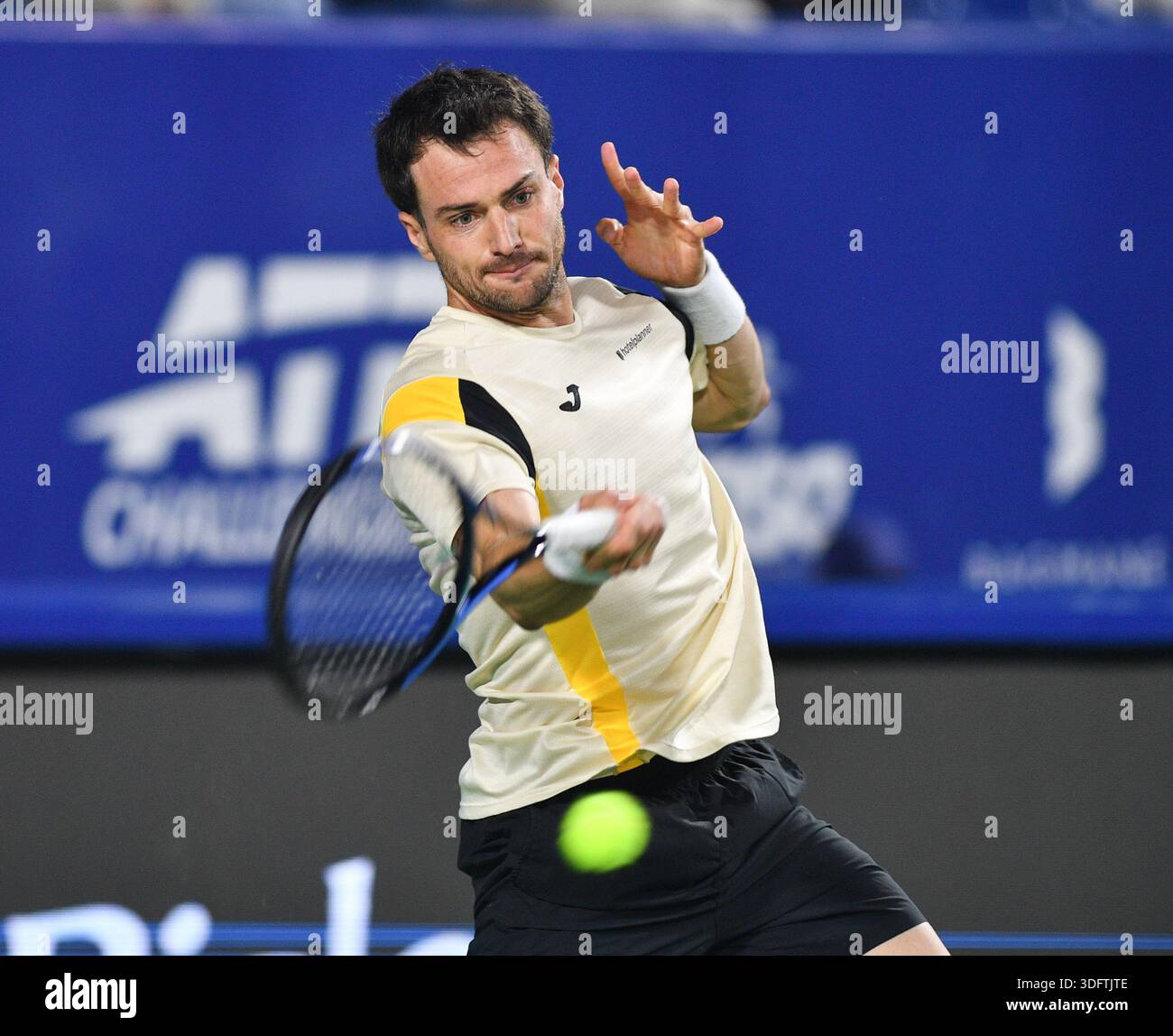 Bengaluru, India. 10th Jan 2026. Pedro Martinez (ESP) in action during ...