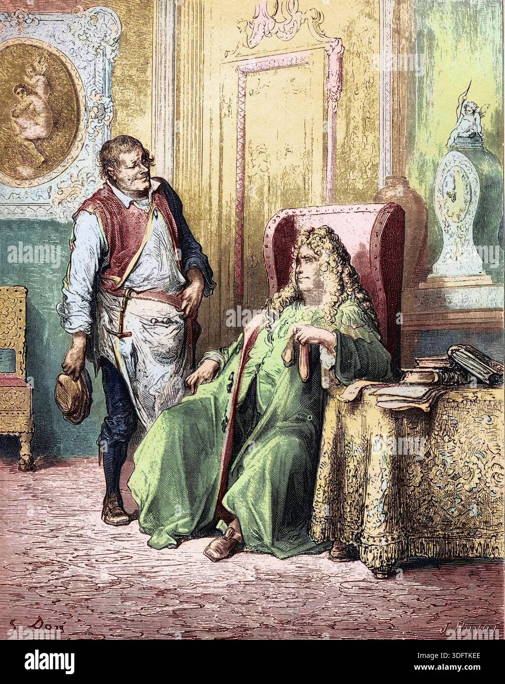 Le savetier et le financier - The Cobbler and the Financier - from ...