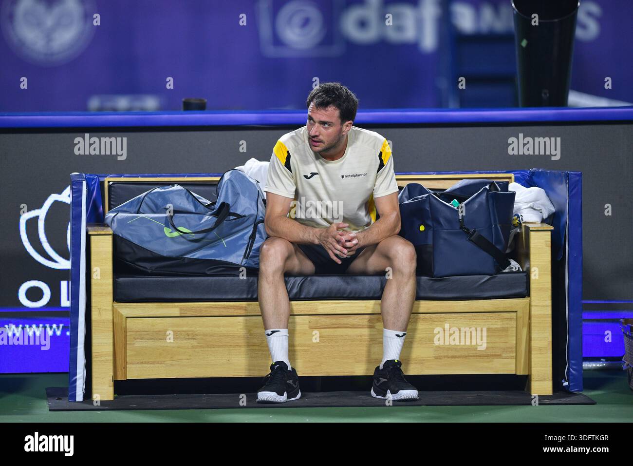 Bengaluru, India. 10th Jan 2026. Pedro Martinez (ESP) in action during ...