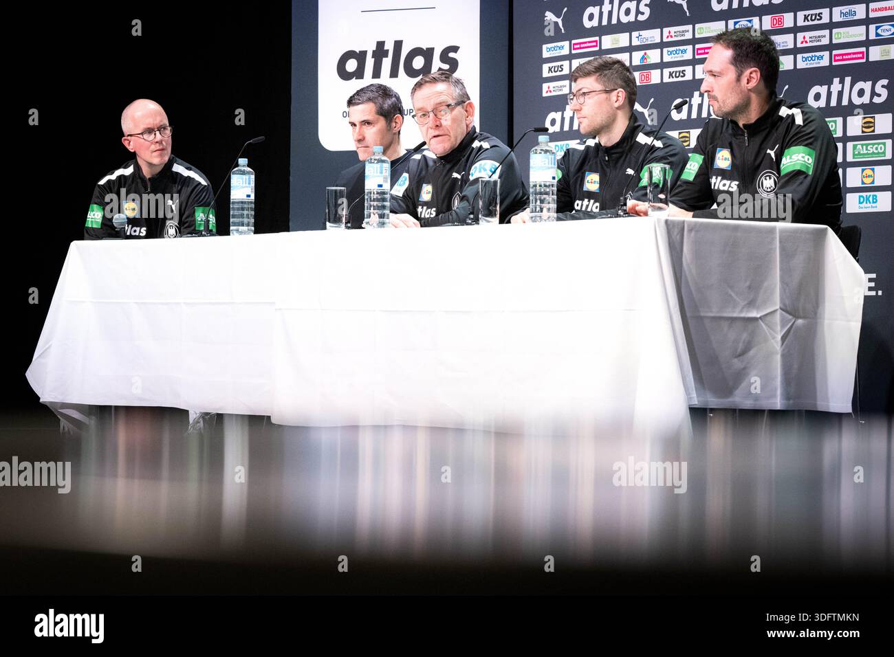 14 January 2026, Denmark, Silkeborg: Tim Oliver Kalle, press spokesman ...