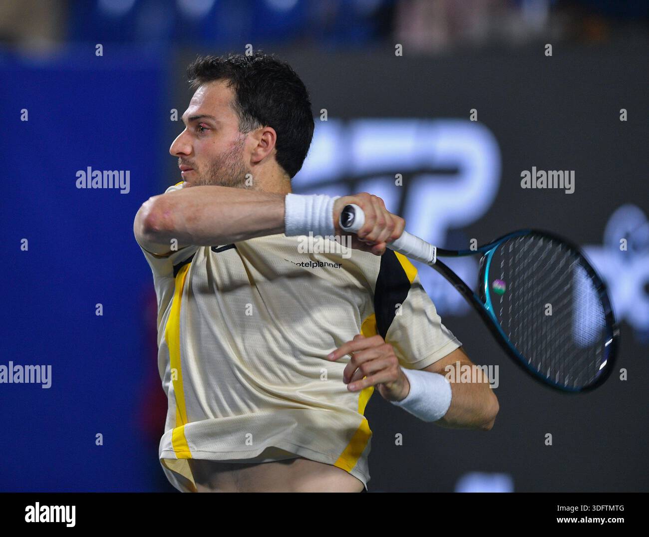 Bengaluru, India. 10th Jan 2026. Pedro Martinez (ESP) in action during ...