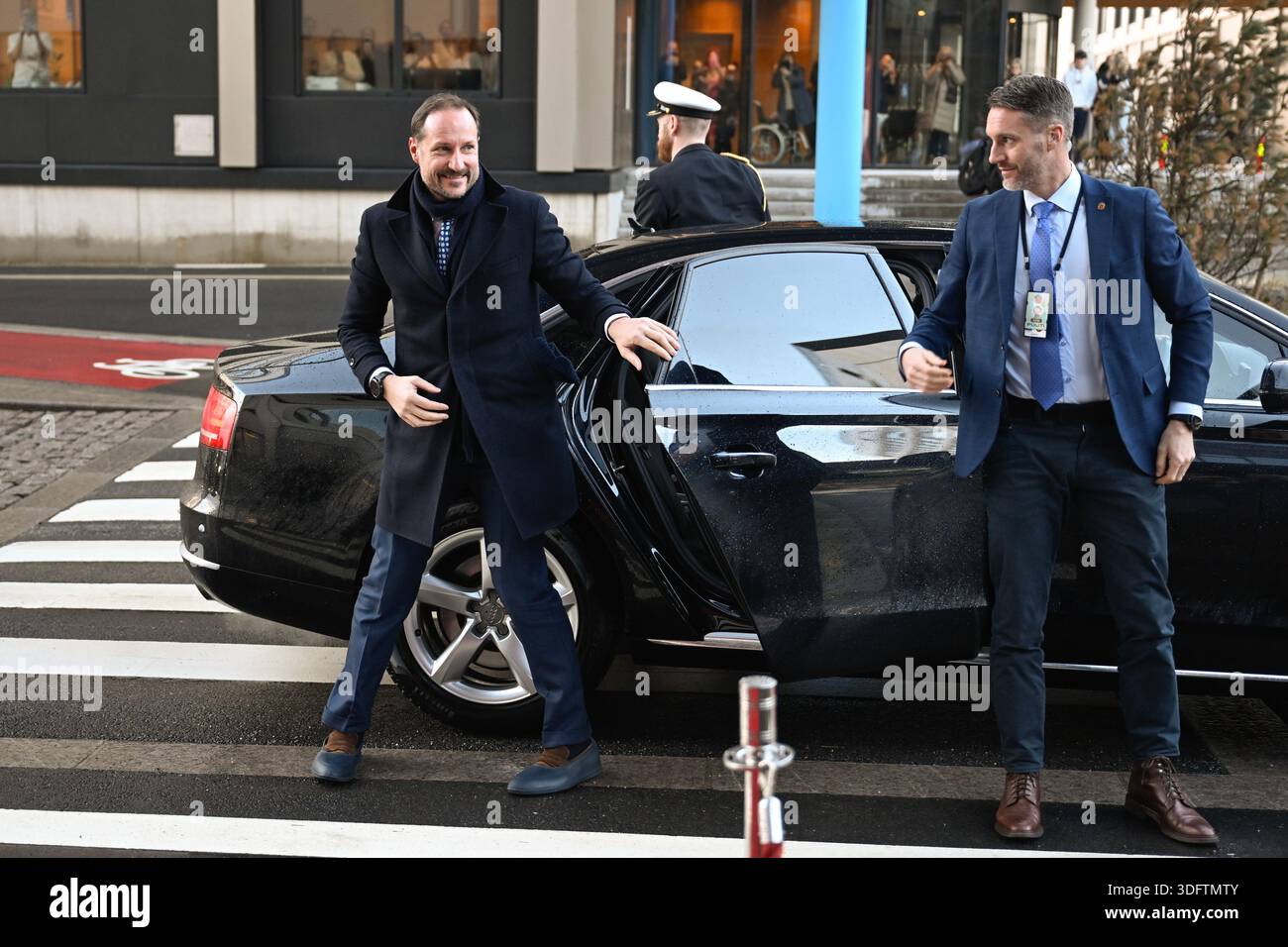 Stavanger 20260114. The Crown Prince participates in the official ...