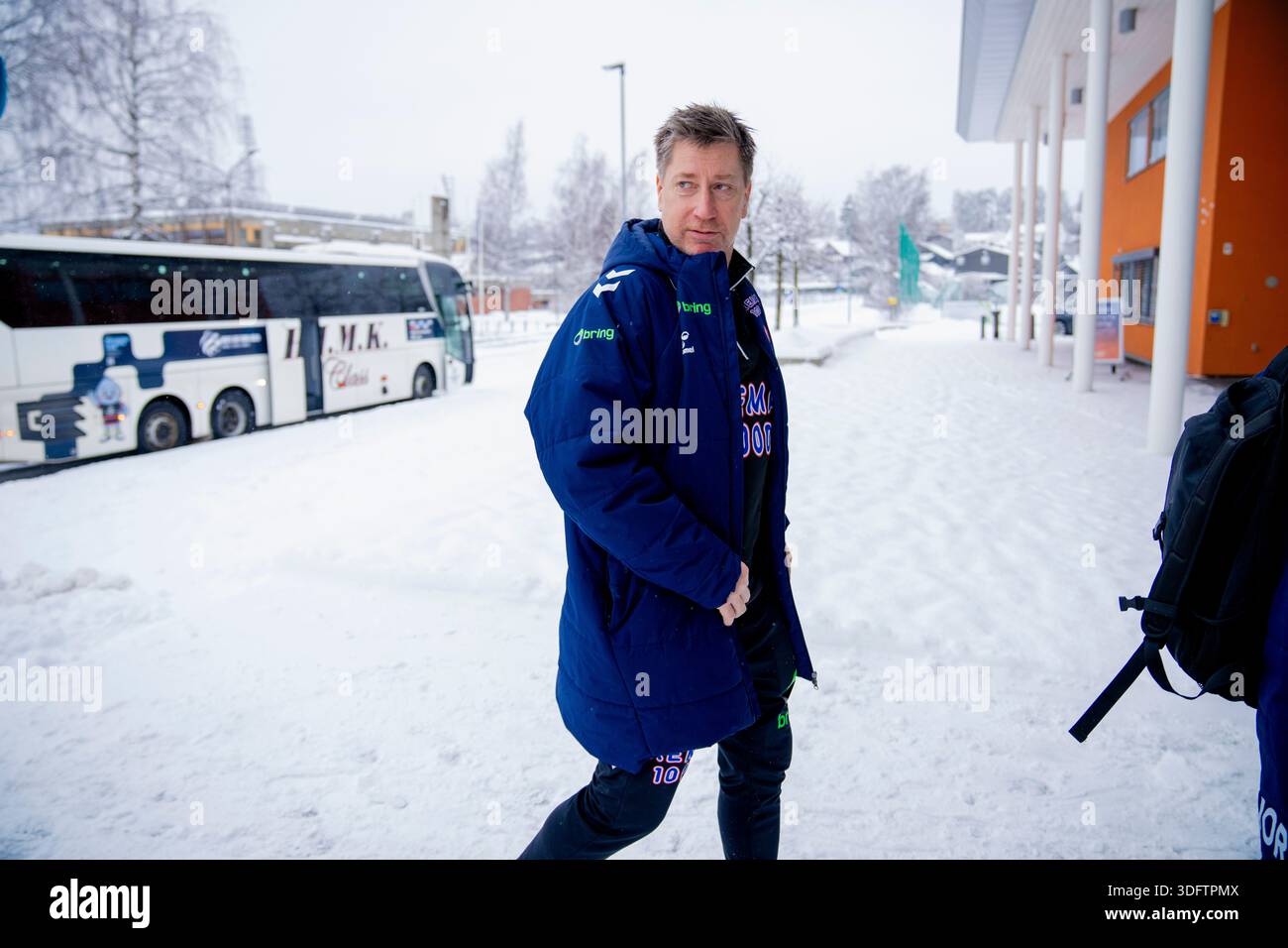 Bekkestua 20260114. National team manager Jonas Wille at the handball ...