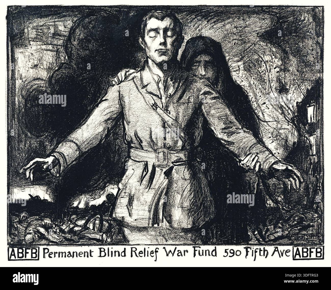 Abfb permanent blind relief war fund hi-res stock photography and ...