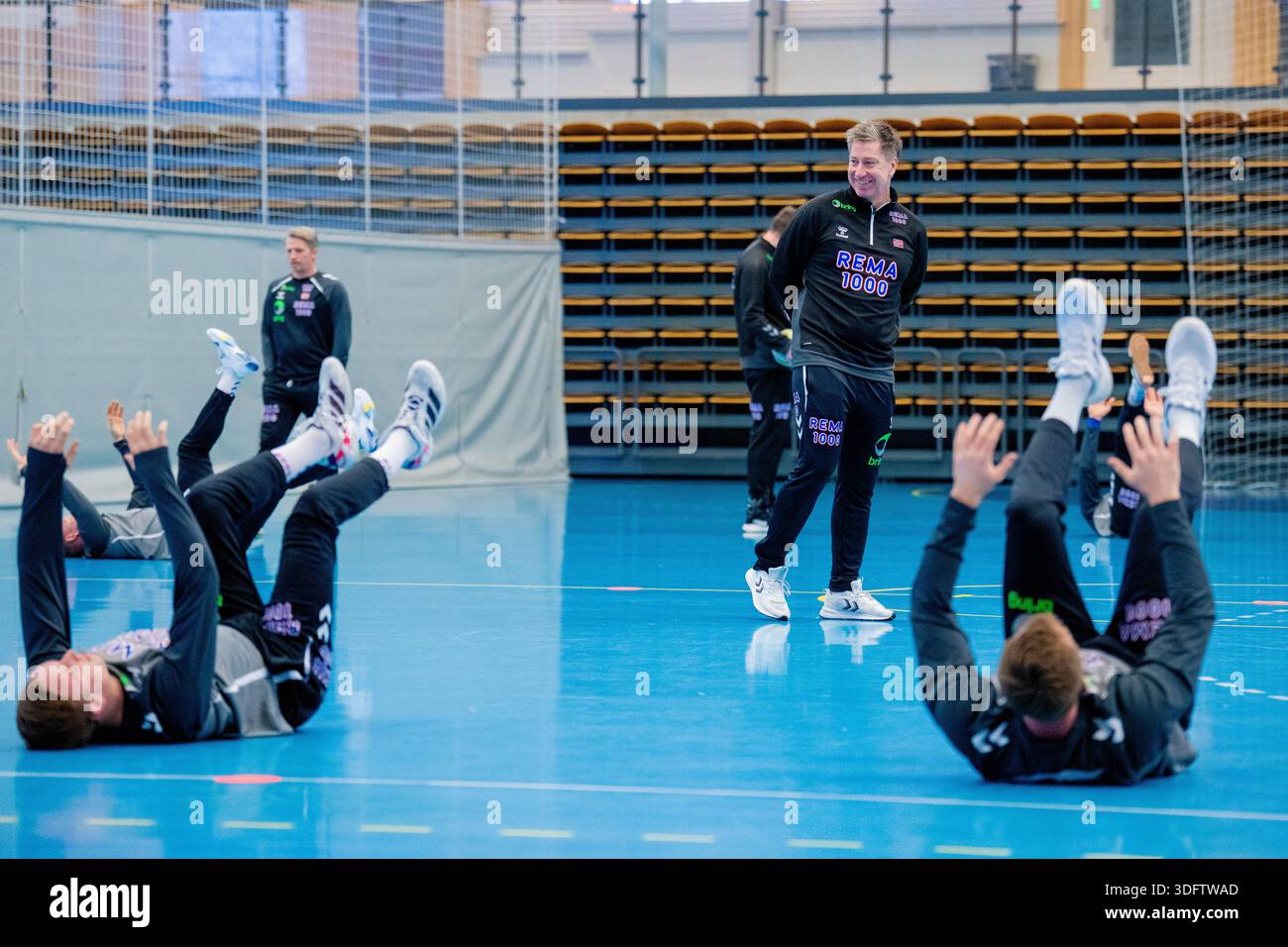 Bekkestua 20260114. National team manager Jonas Wille at the handball ...