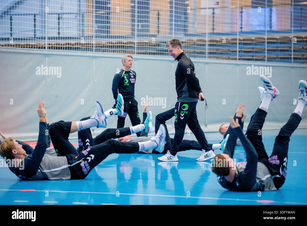 Bekkestua 20260114. National team manager Jonas Wille at the handball ...
