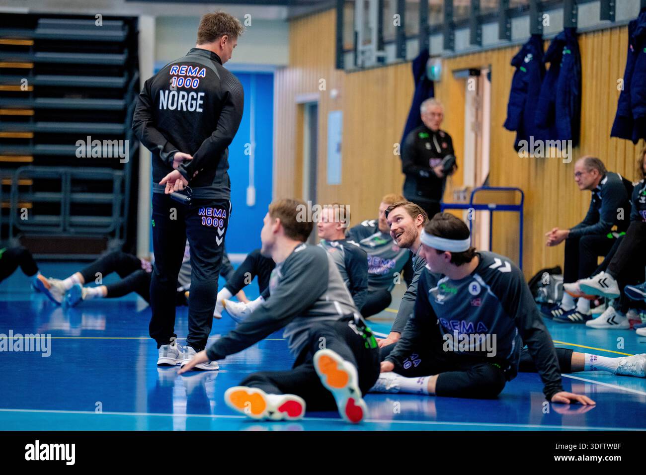 Bekkestua 20260114. National team manager Jonas Wille and Vetle ...