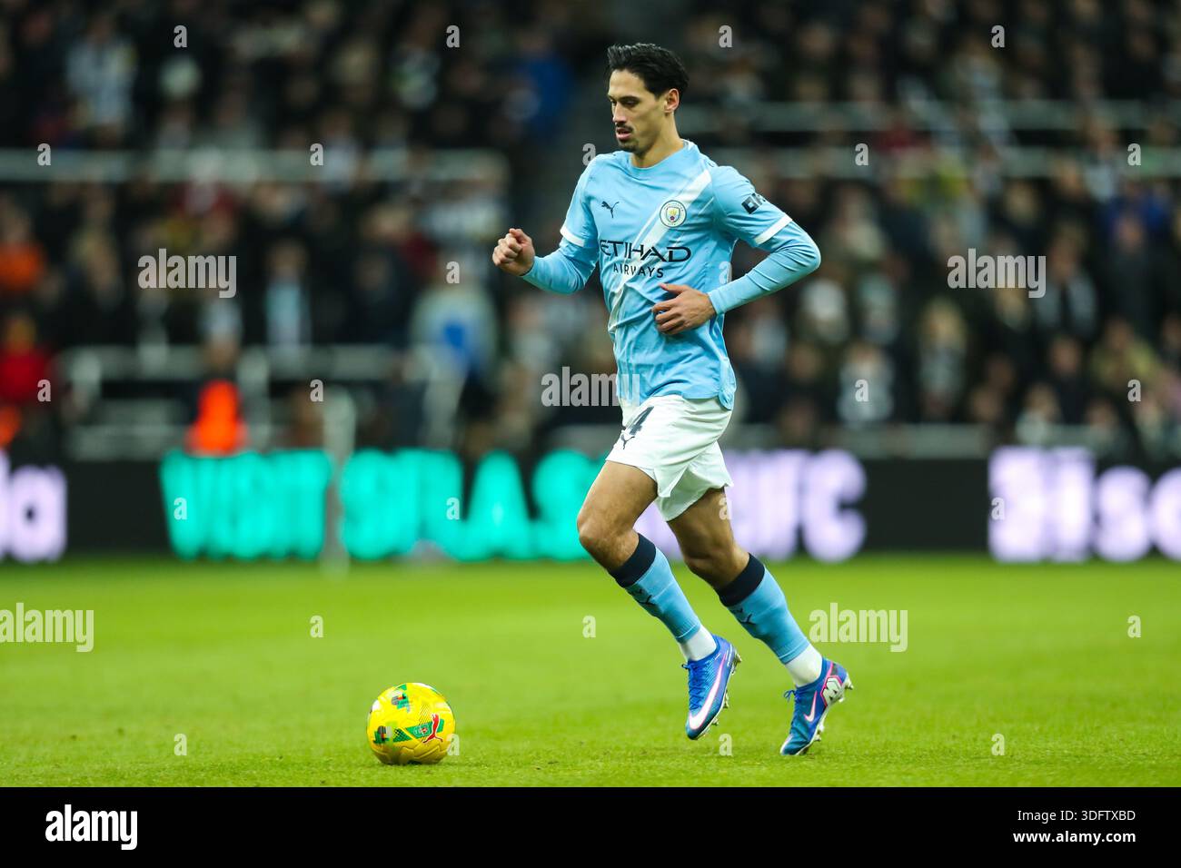 Tijjani Reijnders Of Manchester City during the Newcastle United v ...
