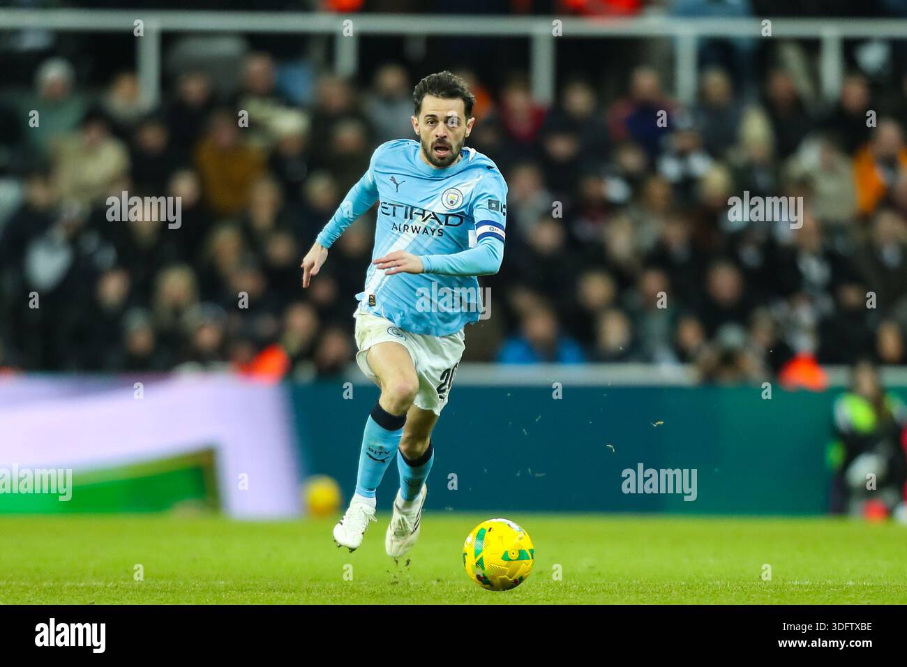 Bernardo Silva Of Manchester City during the Newcastle United v ...
