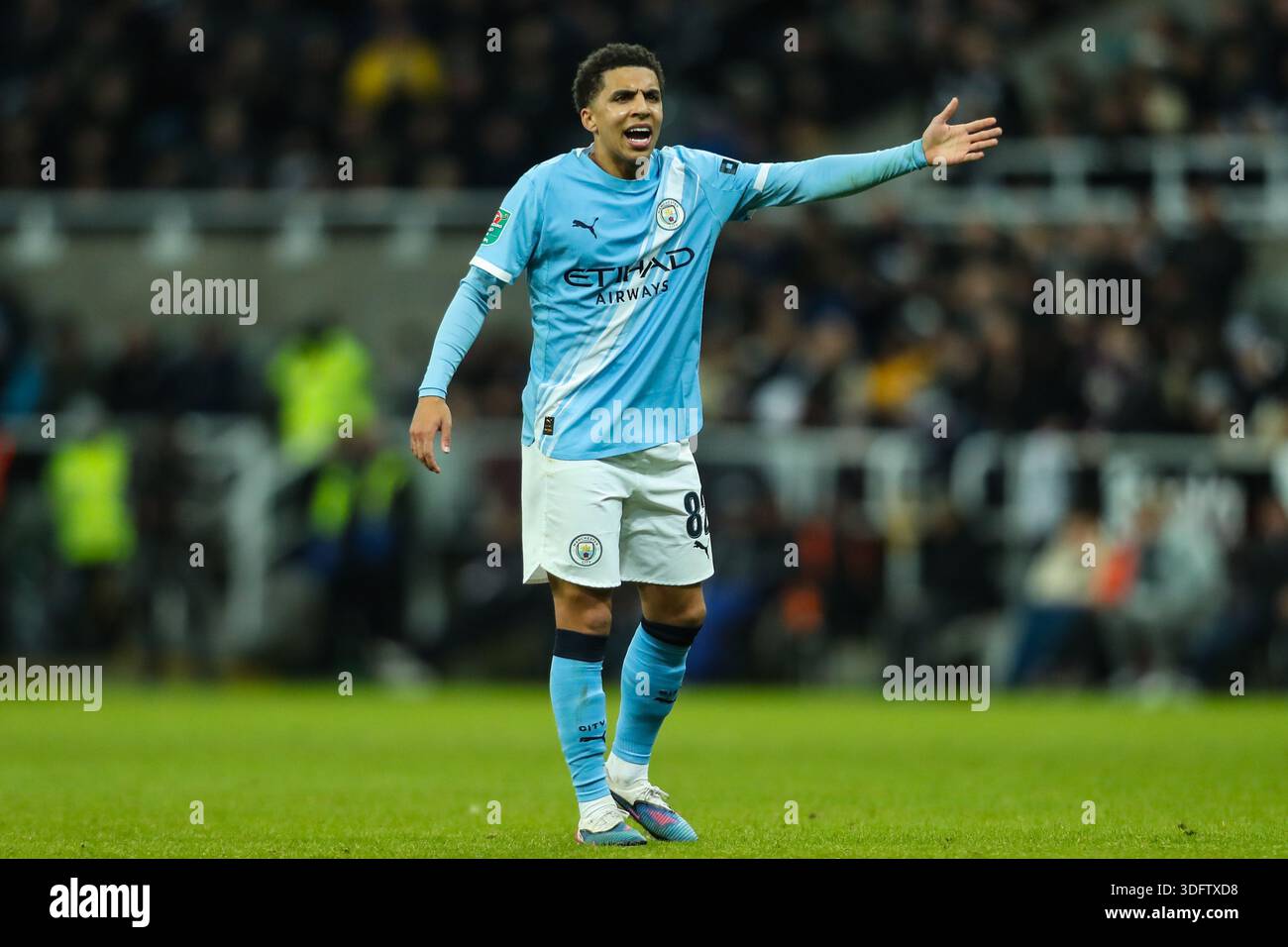 Rico Lewis Of Manchester City during the Newcastle United v Manchester ...
