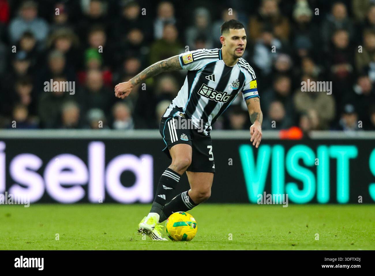 Bruno Guimarães Of Newcastle United during the Newcastle United v ...