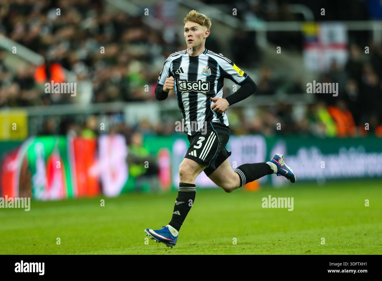 Lewis Hall Of Newcastle United during the Newcastle United v Manchester ...