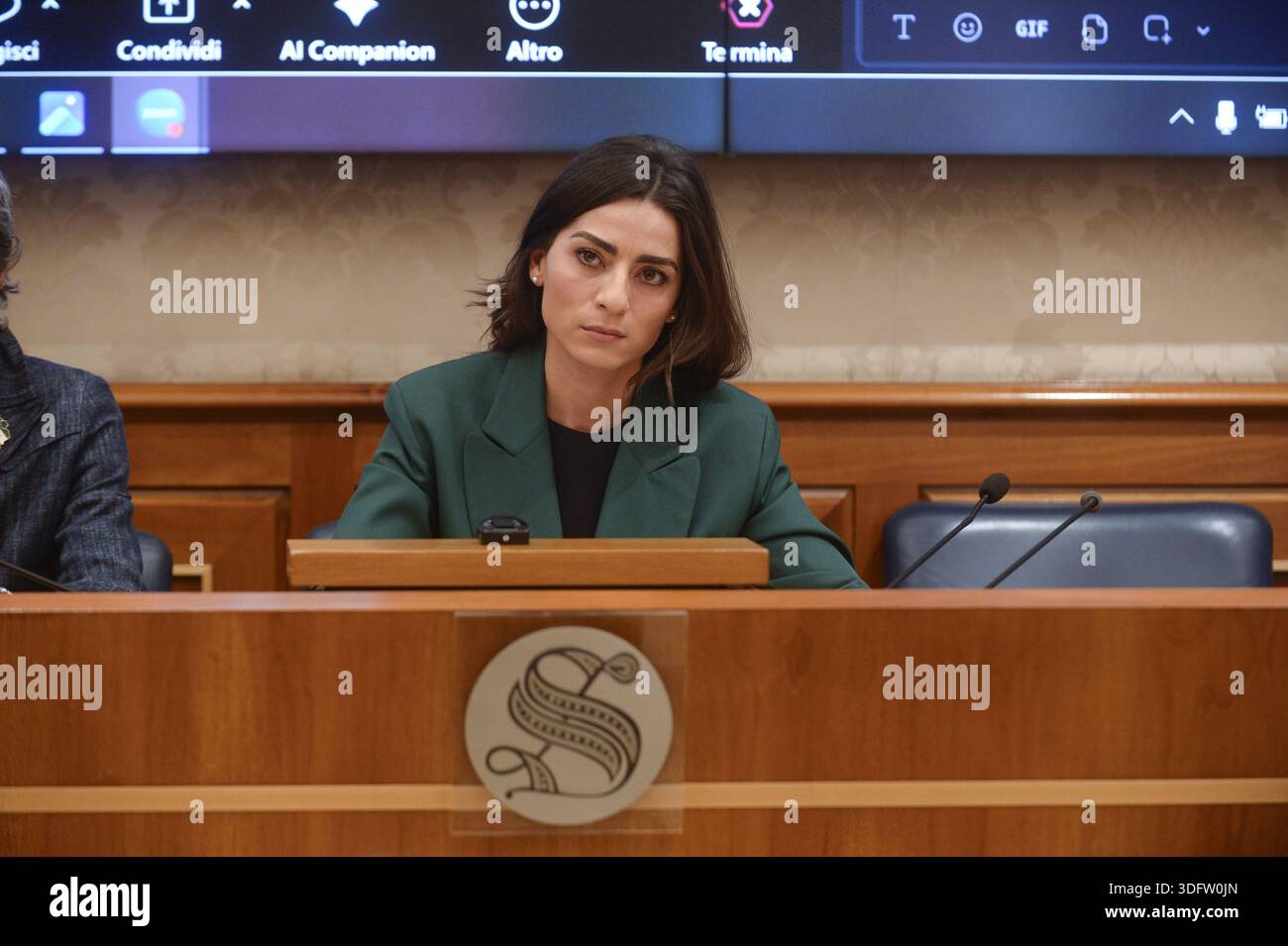 Rome Senate press conference entitled "On the side of the Iranian ...