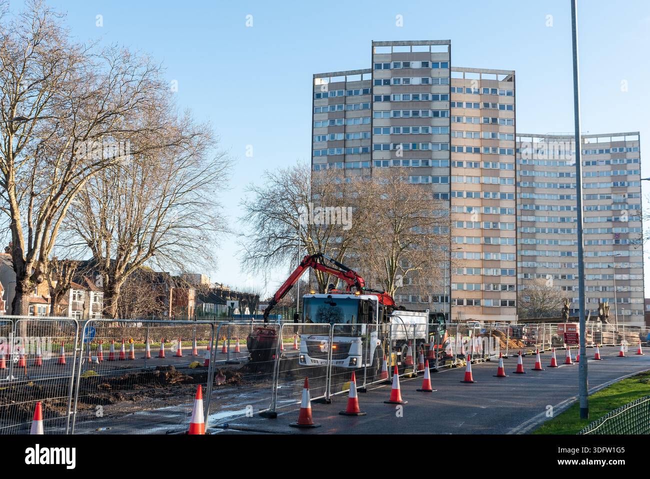 Better Queensway development project underway, Southend on Sea, Essex ...
