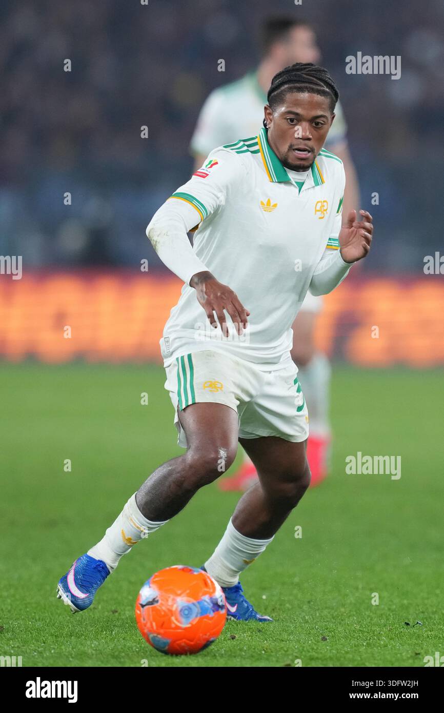 RomaÕs Leon Bailey during the Frecciarossa Italian Cup 2025/ 2026 ...