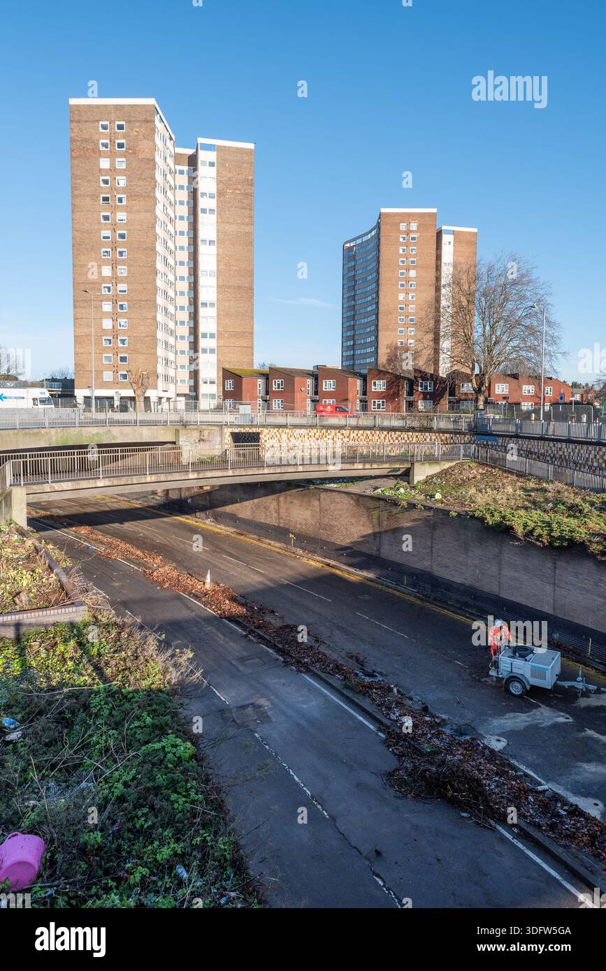 Better Queensway development project underway, Southend on Sea, Essex ...
