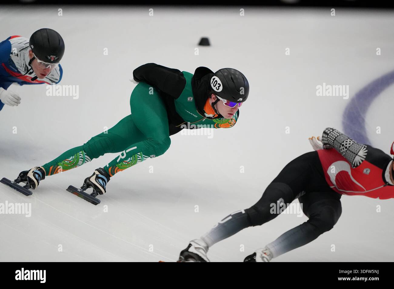 TILBURG, NETHERLANDS - JANUARY 14: Liam O Brien of Ireland during a ...