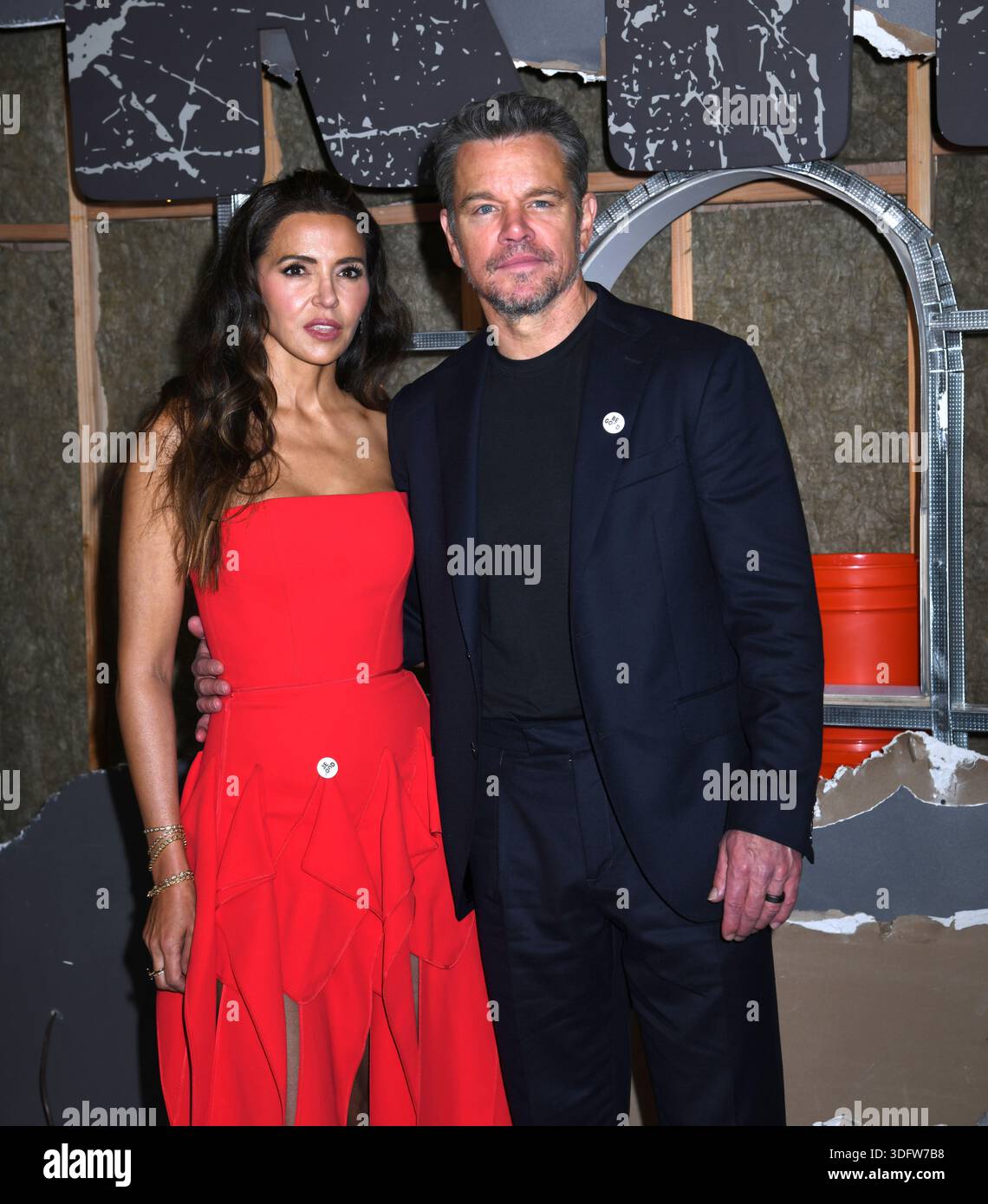 January 13, 2026, New York, Ny, United States: Luciana Barroso and Matt ...