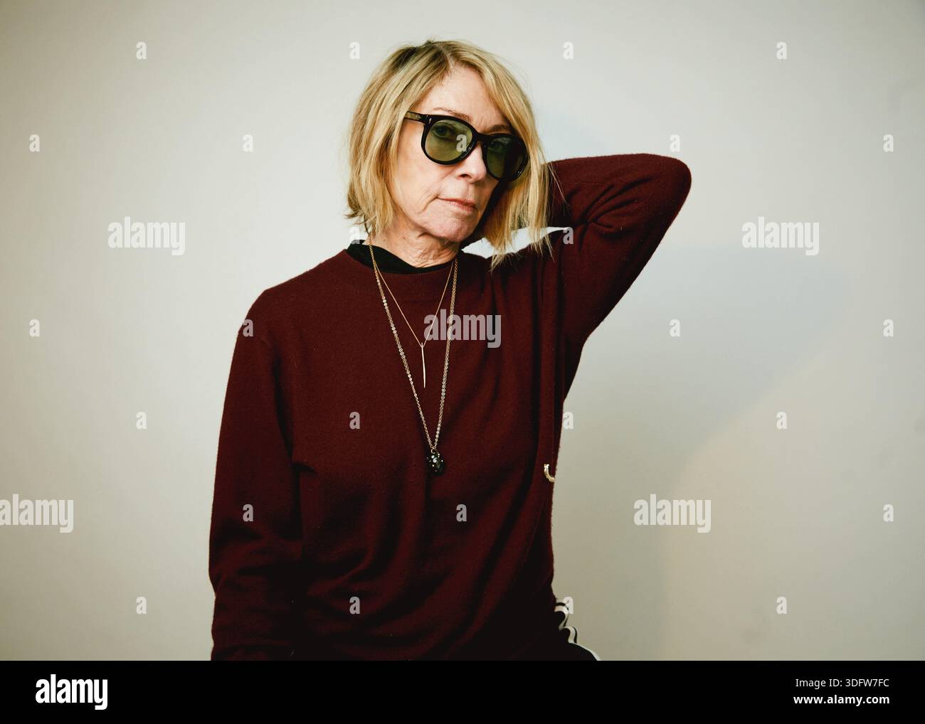 Kim Gordon poses for a portrait on Tuesday, Dec. 9, 2025, in New York ...