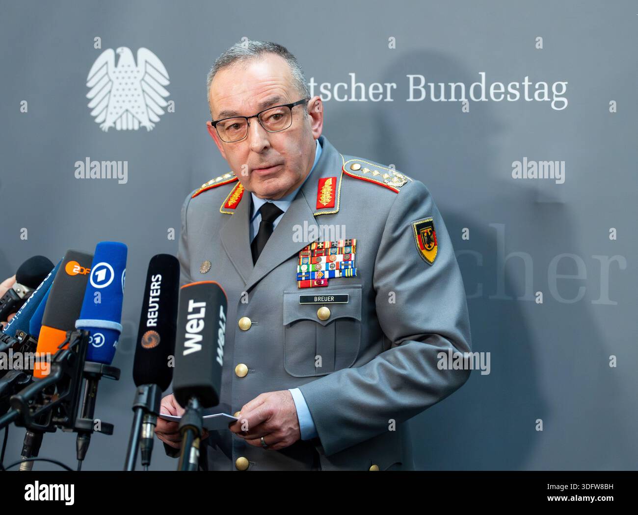 14 January 2026, Berlin: General Carsten Breuer, Inspector General of ...