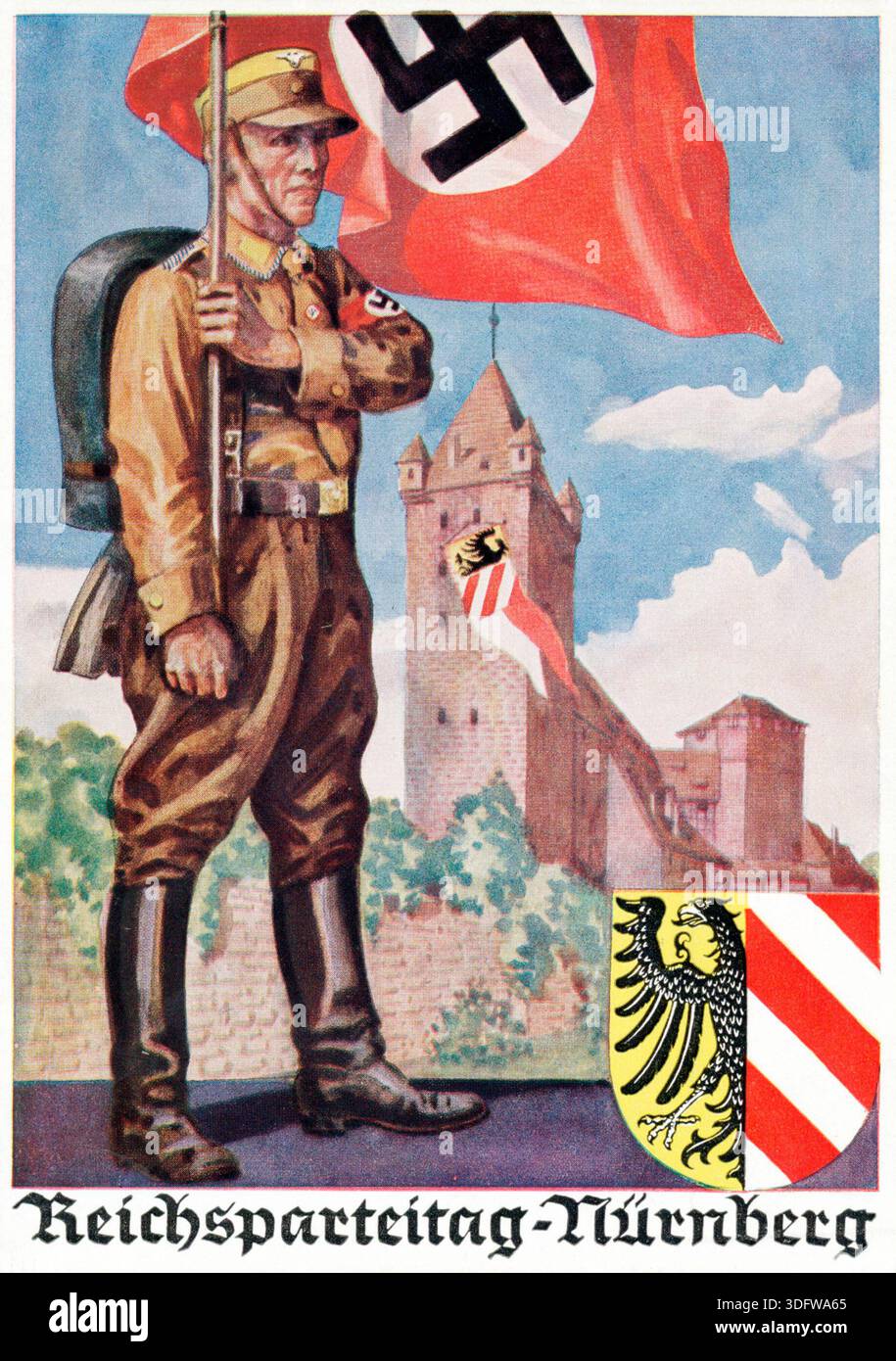 Hitlerjugend nazi propaganda poster hi-res stock photography and images ...