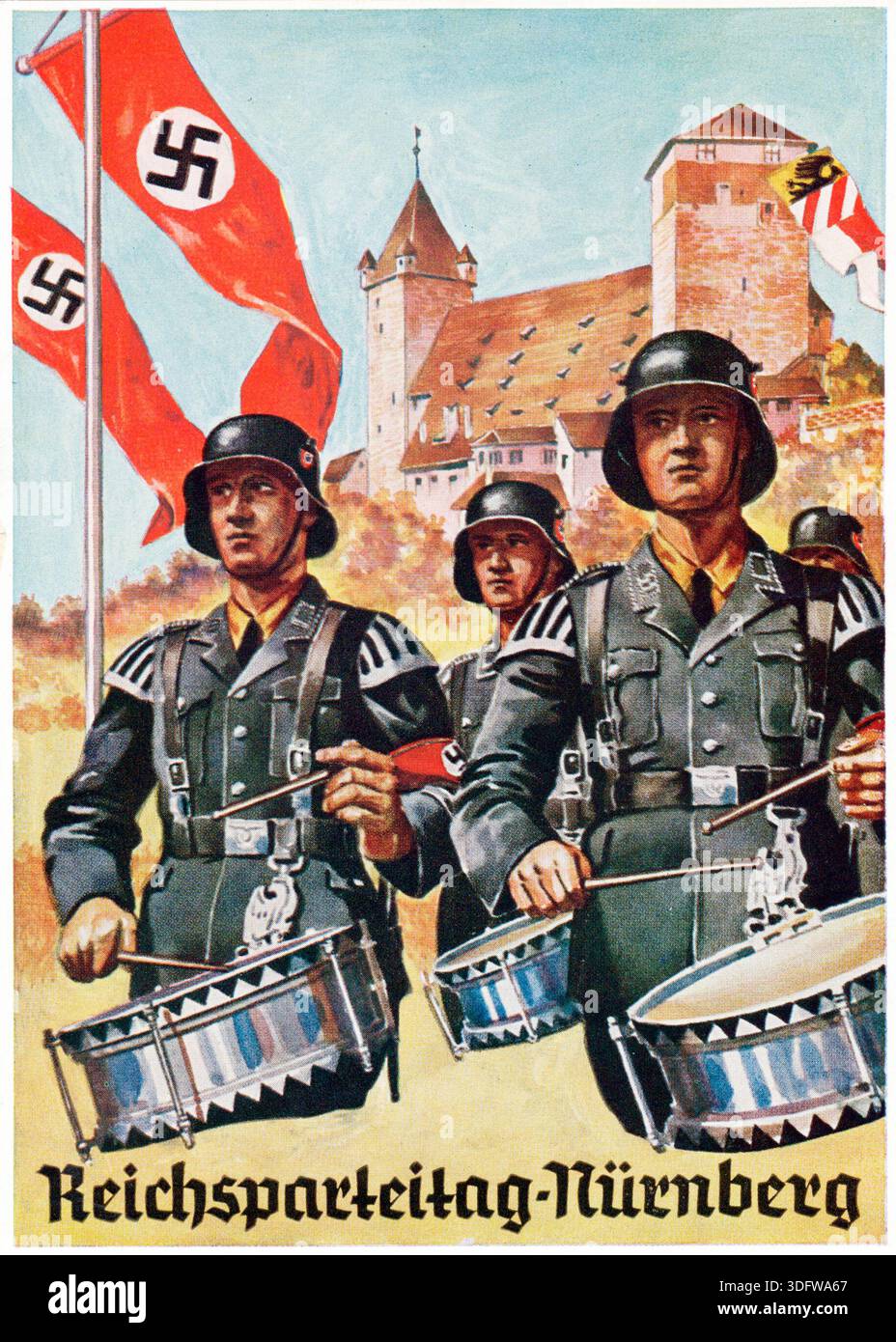 Nazi german banners hi-res stock photography and images - Alamy