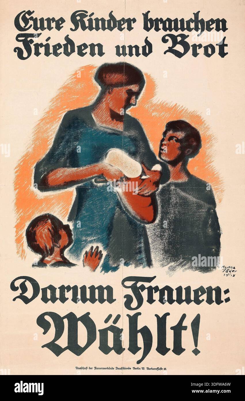 Your children need peace and bread hi-res stock photography and images ...