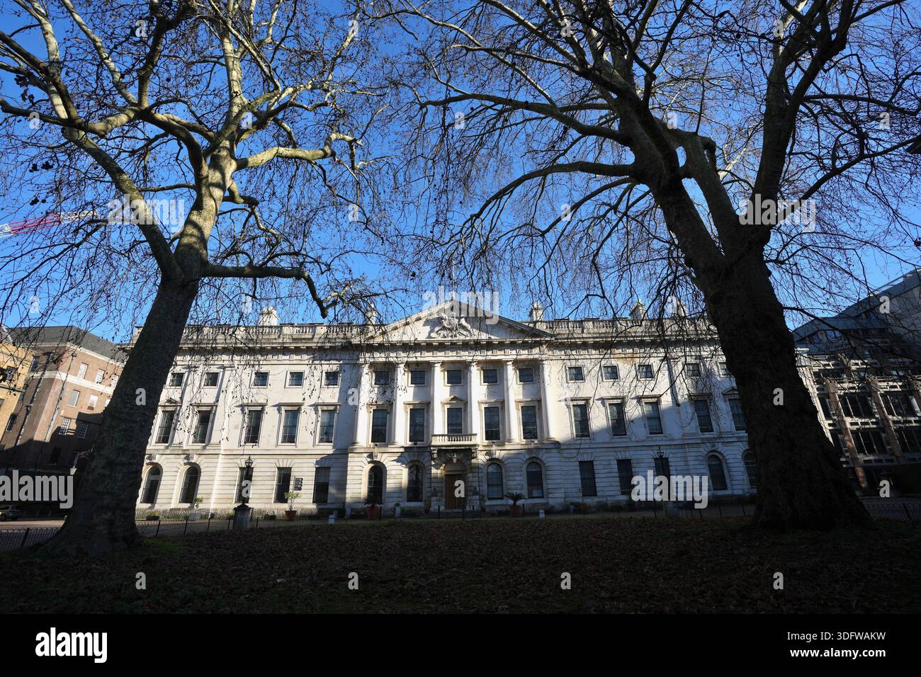 A general view of Royal Mint Court where is planning site for the new ...