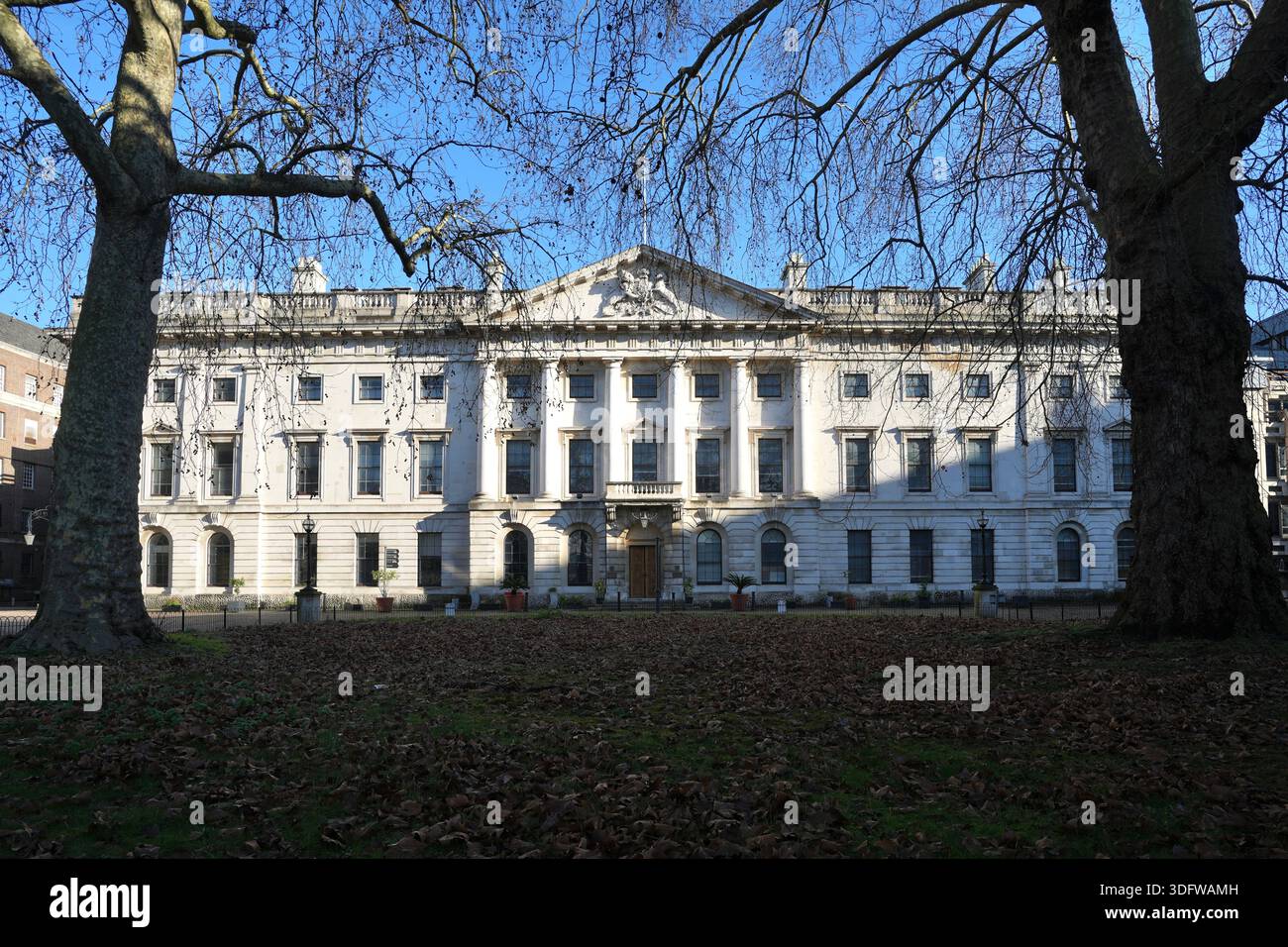 A general view of Royal Mint Court where is planning site for the new ...