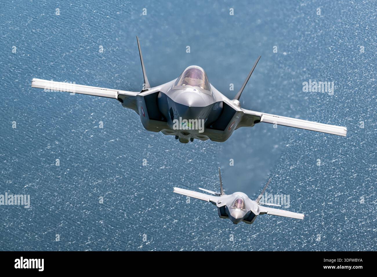 A formation of Royal Danish Air Force Lockheed Martin F-35A Lightning ...