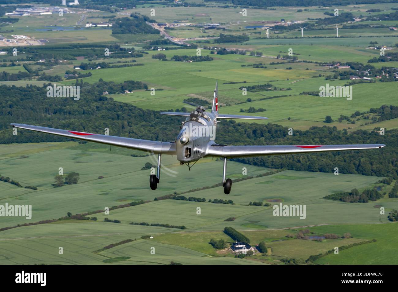 SAI KZ II Sport light aircraft registered OY-FAE with serial 119 and ...