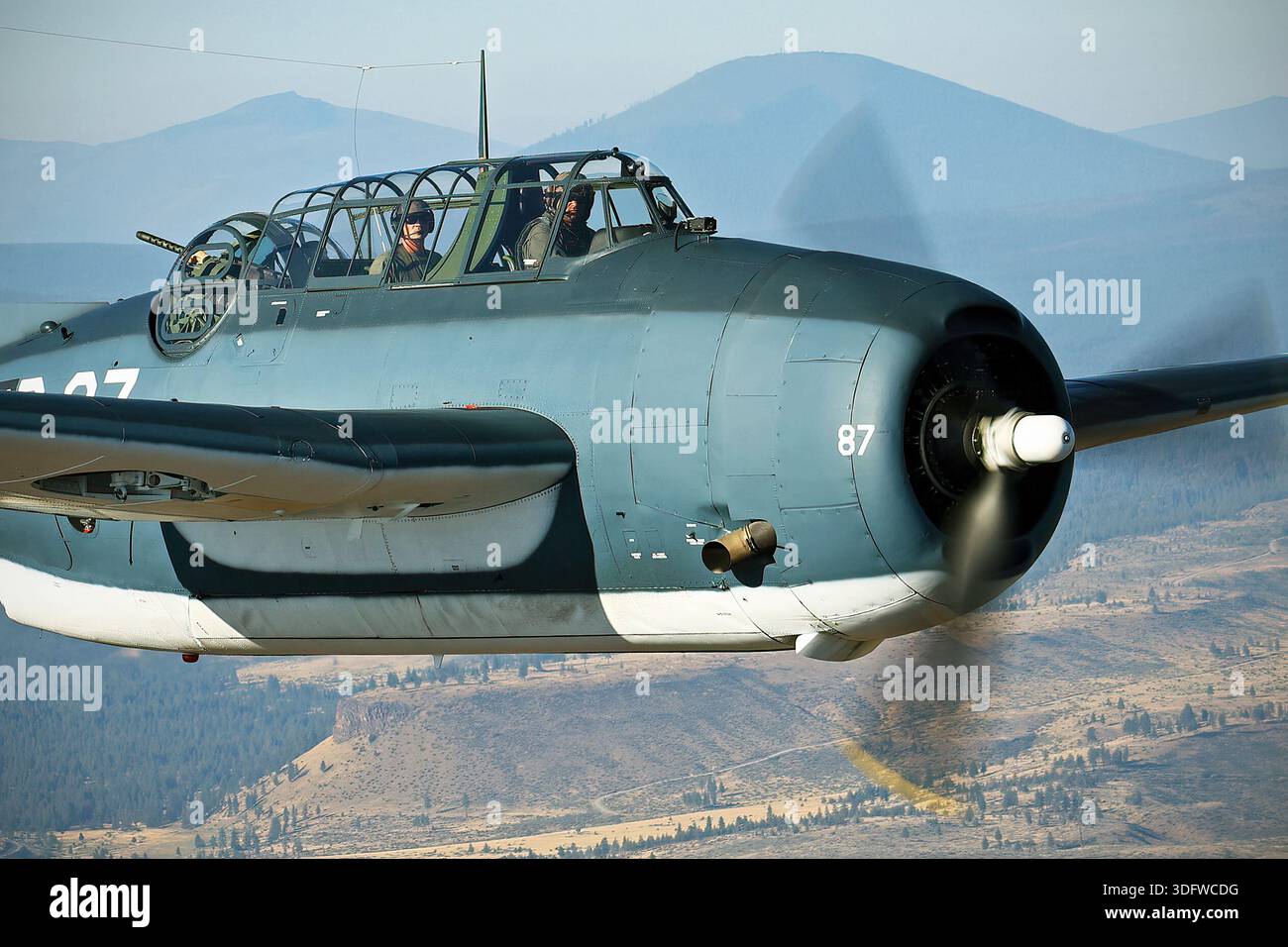 The General Motors Grumman TBM‑3E Avenger VT‑40 Bureau No. 85849 with ...