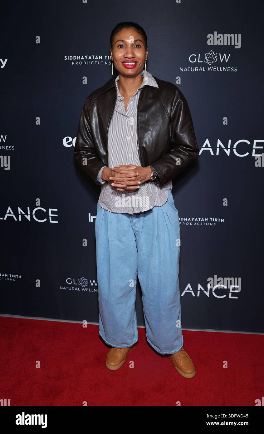 13 January 2026 - West Hollywood, California - Angel McCoughtry. the ...