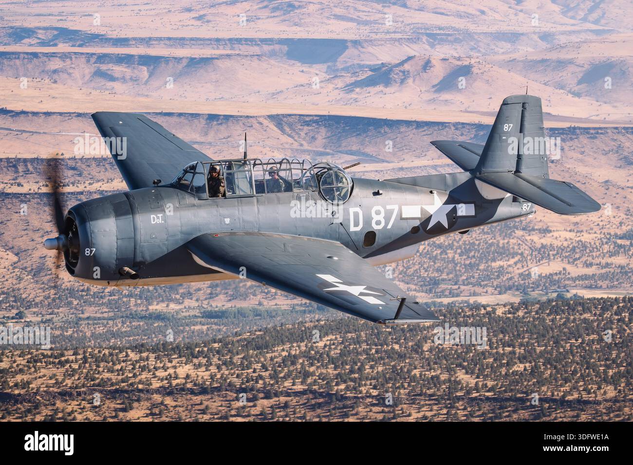 The TBM-3E Avenger is a WWII torpedo bomber built by General Motors ...
